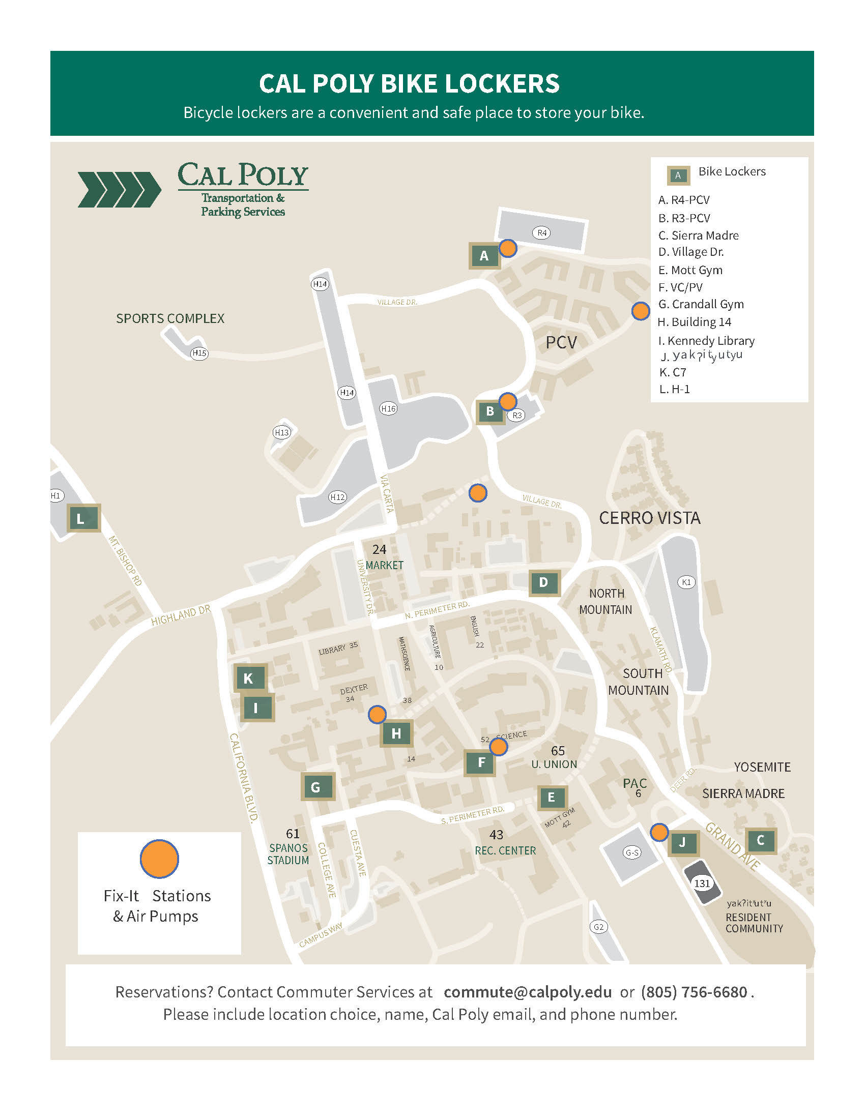 Bicycle Parking and Storage - Transportation & Parking Services - Cal Poly
