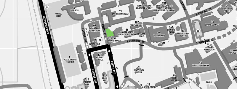 Campus Parking Lots - Transportation & Parking Services - Cal Poly
