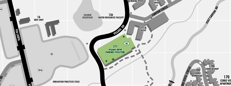 Campus Parking Lots - Transportation & Parking Services - Cal Poly